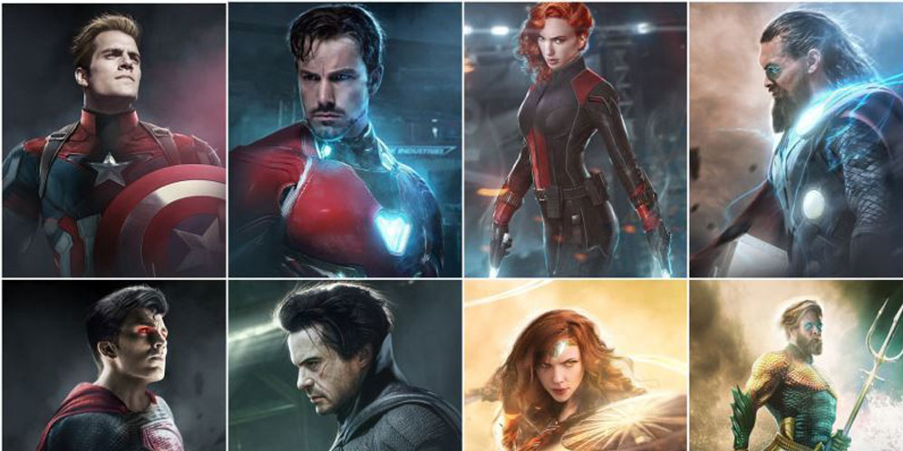 Ini Jadinya Kalo Pemeran Marvel dan DC Bertukar Karakter! | LAzone.id