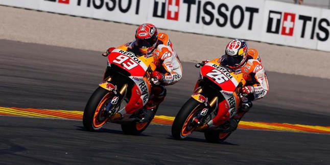 Ini Beda Cara Balap Marc Marquez dan Dani Pedrosa | LAzone.id