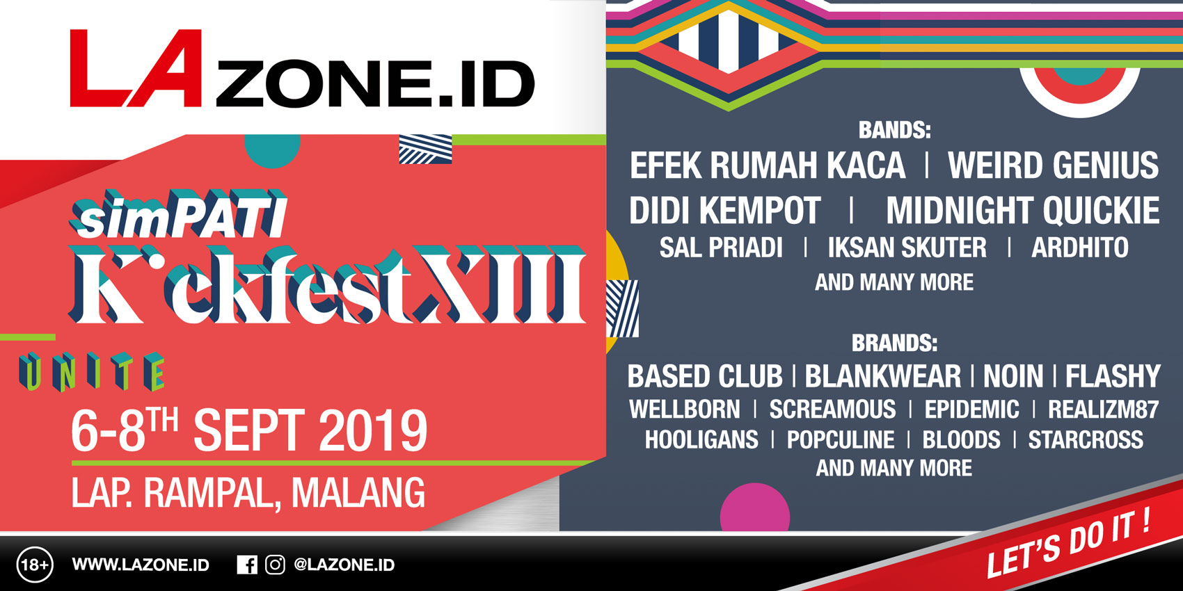 200 Brand Lokal Siap Ramaikan KICKFEST dan ICE 2019! | LAzone.id
