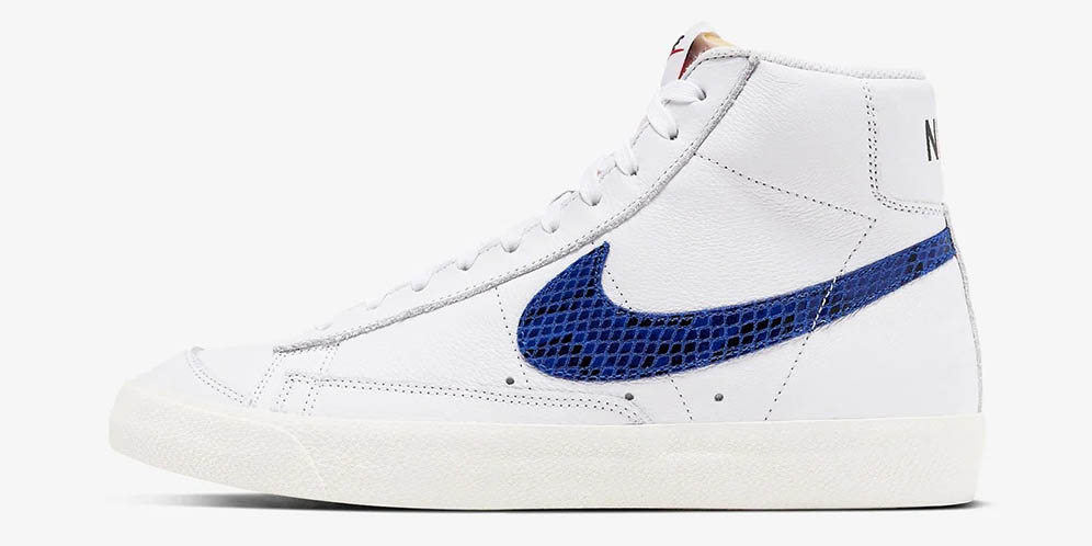 Kulit Ular di Logo Nike Blazer Mid '77 | LAzone.id