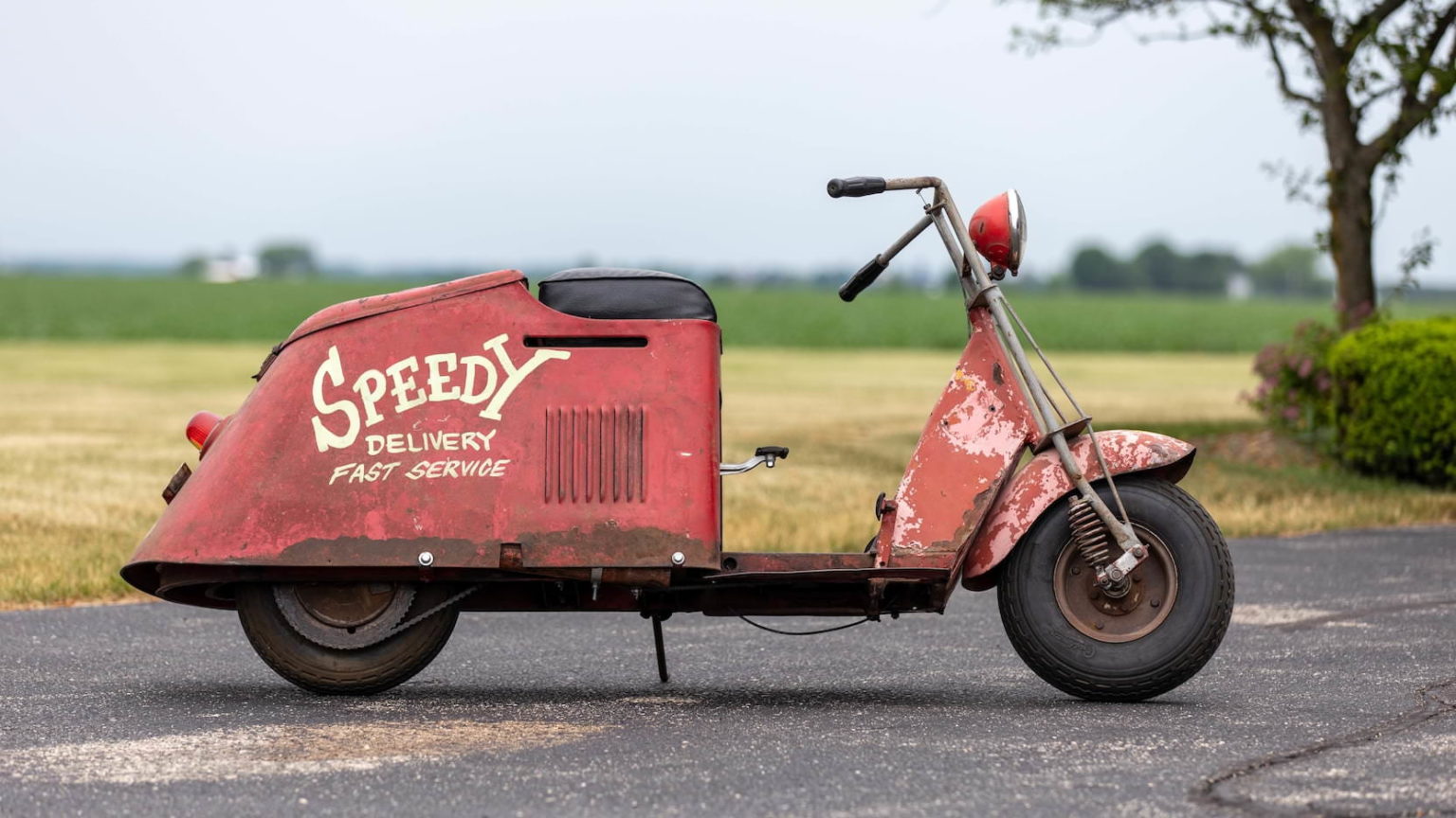 Skuter Retro Unik Cushman Turtleback | LAzone.id