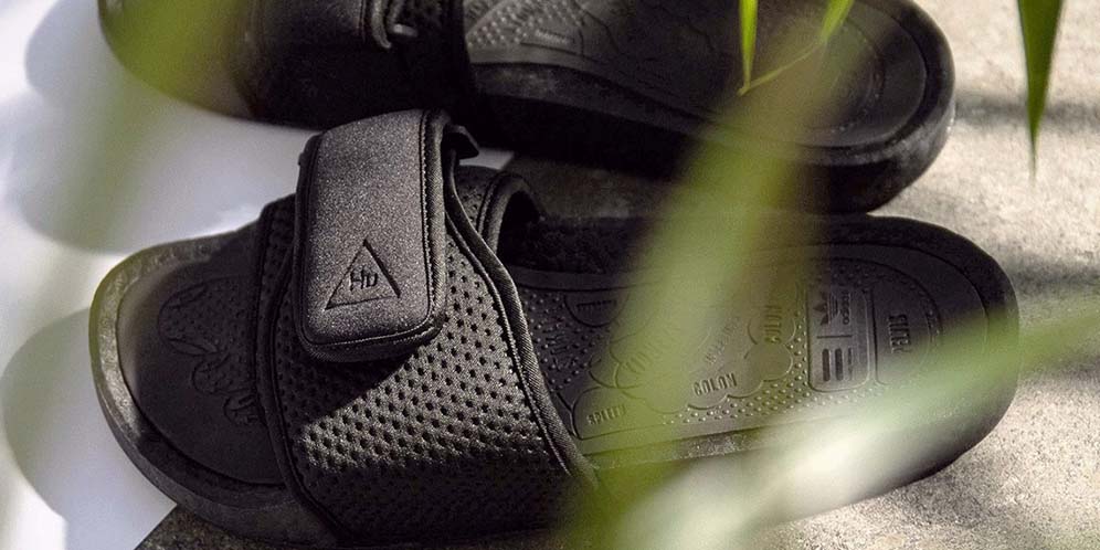 adidas dan Pharrell Hadirkan Sandal Selop | LAzone.id