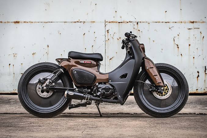 Ketika Street Cub Jadi Cafe Racer Elegan | LAzone.id