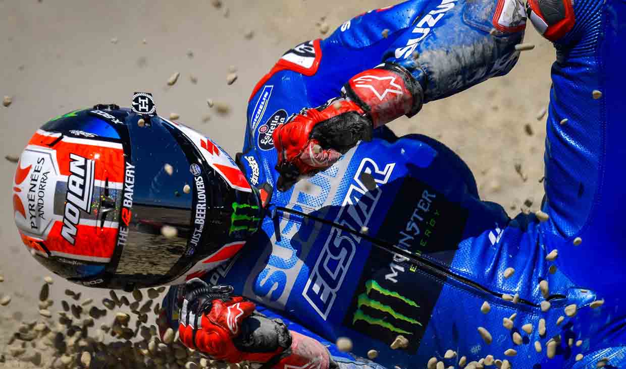 Suzuki Pakai Anti-Wheelie Lagi Di Aragon | LAzone.id